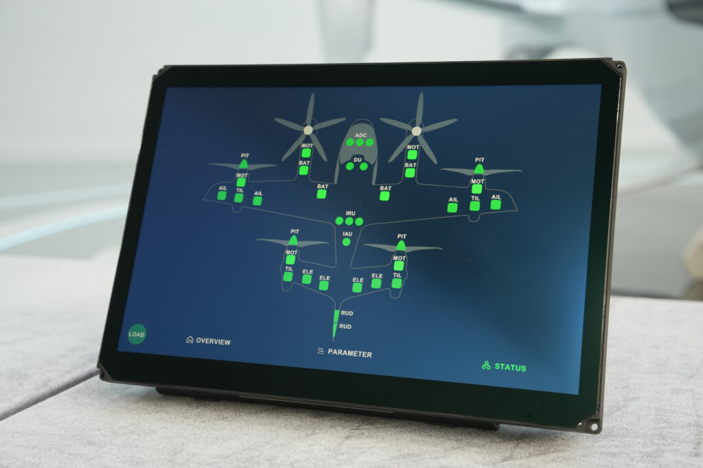 TCab Tech Receives First E20 eVTOL Avionics Display System
