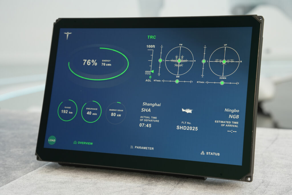 TCab Tech Receives First E20 eVTOL Avionics Display System