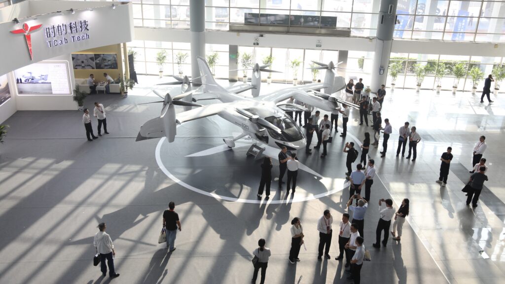 TCab Tech E20 eVTOL Makes a Stunning Debut in Wuhu City, Advancing the ...